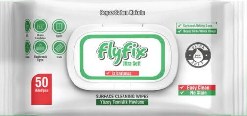 Flyfix Yüzey Temizlik Havlusu 50'li X 1 Adet - Topi Toptan Satış